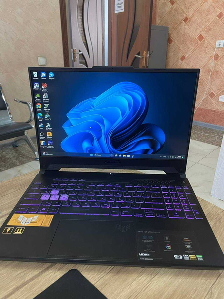 Asus Tuf gaming A15 Ryzen 7 6800h rtx 3050ti