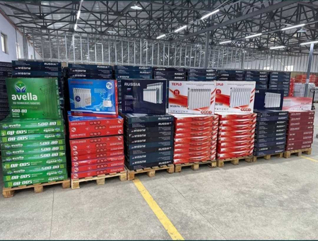 Radiator bimetal, alyumin radiator, биметаллический Радиатор отопление