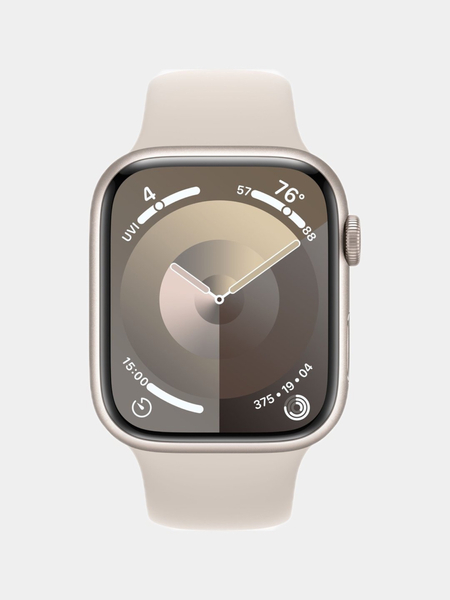 Apple watch 9 45mm midnight starlight