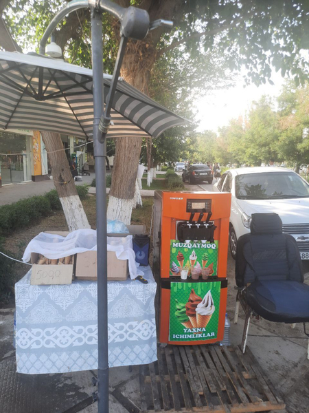 220w ishledi muzqaymoq apara xolati yangi xoli