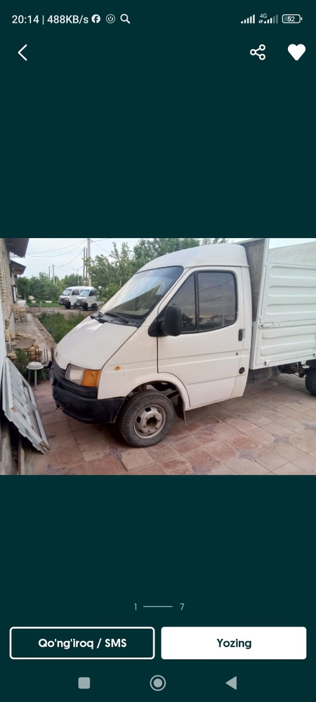 Ford tranzit tezda  bortavoy dokument tent narxi 5000$ Форд 1989солярк