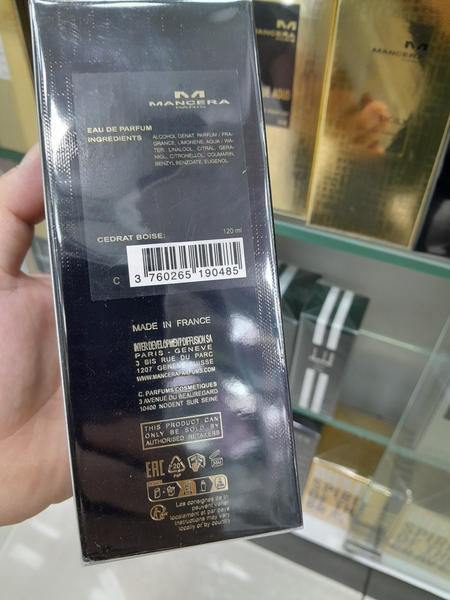 Original Uni Sex Mancera cedrat boise Edp (120)ml