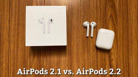 Airpods 2.1 vs Airpods 2.2 New Original 100%
