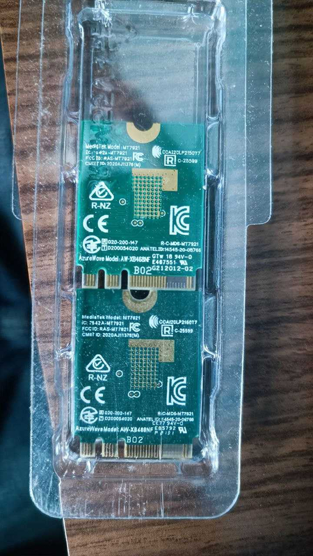 Продам Wifi модули для ноутбука Mediatek MT7921