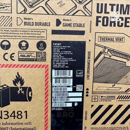 Asus TUF Gaming F15 Intel i7-12700H/16GB/512GB/RTX4050/15.6