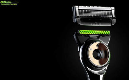 Бритвенный набор Gillette Labs Black & Gold Edition