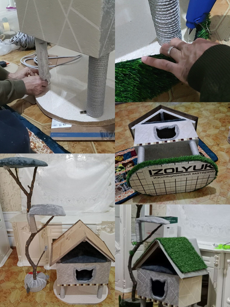 Шикарный дом для кошек Хайтек! Эксклюзив