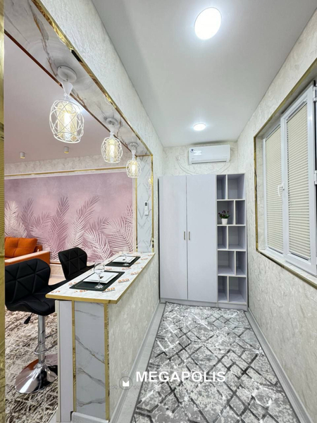 ,МЕТРО ХАМЗА‼️1в2 ком. Балкон 1.5/6 Евро+мебель+техника‼️