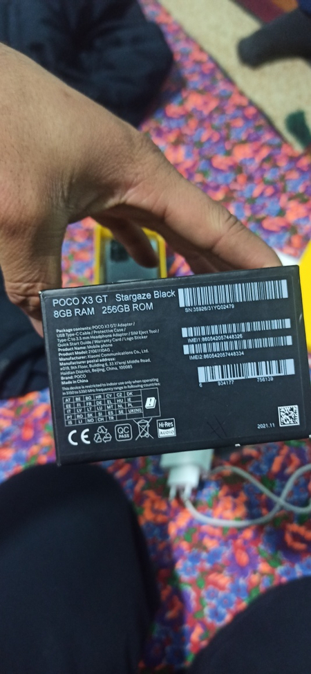 poco x3 gt 8/256gb
