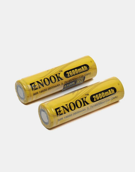 Аккумулятор ENOOK 18650, ёмкость 2600 Mah, фирменный, в упаковке
