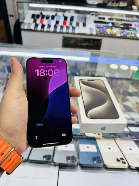 iPhone 15 Pro 128 gb natural 96%