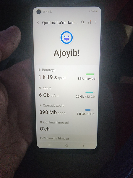 Samsung a21s  3/32