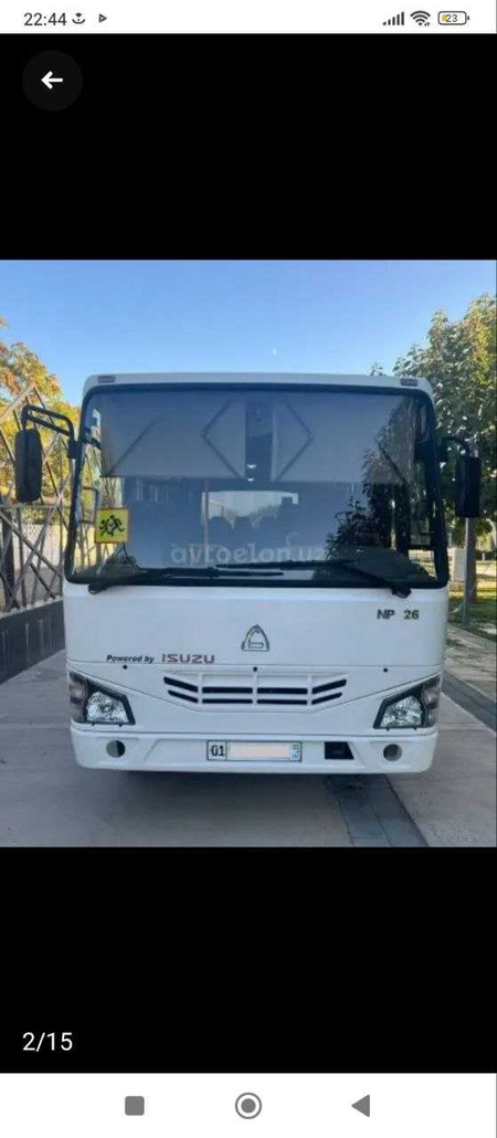 Isuzu Avtobus sotiladi