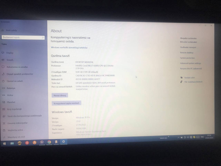 Notebook cor i 7 6-avlod