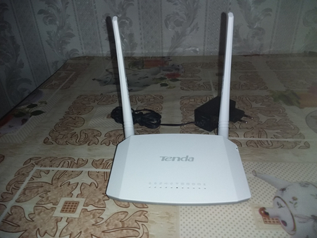 Новый Вай-Фай Wi-Fi роутер TENDA D301 с портом USB ADSL2+ IPTV