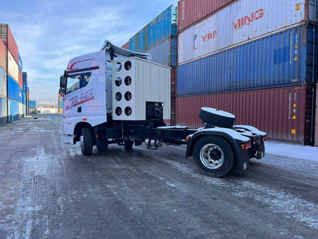 Седельный тягач FAW 4х2 CNG Метан подушка Газ