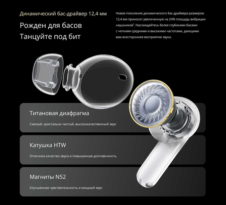 Беспроводные наушник Realme Buds T300