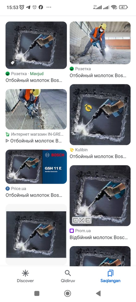 Periforator beton buzish kesish xizmad