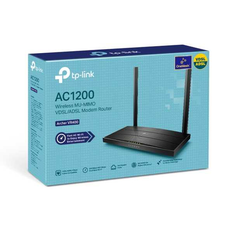 Роутер Wi-Fi AC1200 с модемом VDSL/ADSL Archer VR400 НОВЫЙ без коробки