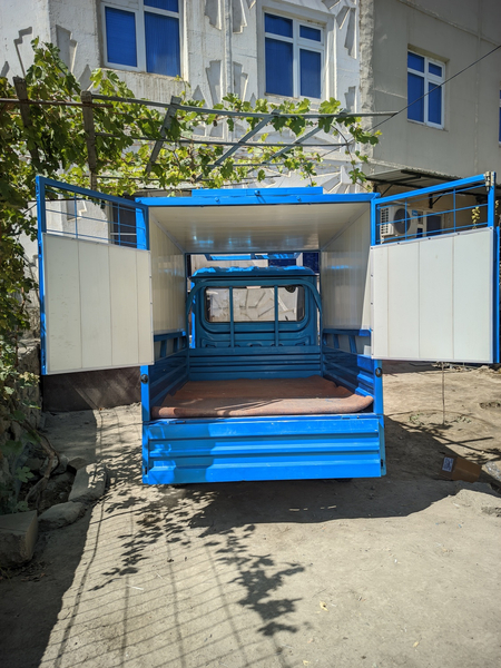 Elektro muravey kabina. 130ga 180bort kattasidan