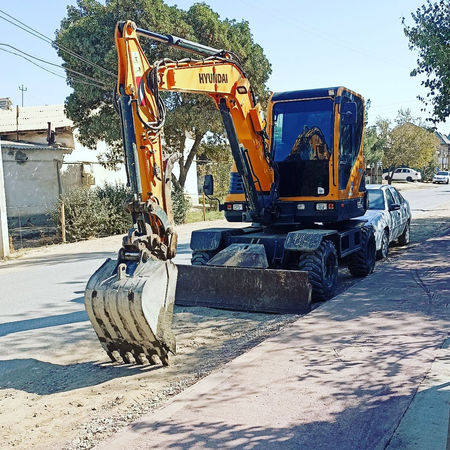 Мини 55 Hyundai экскаватор