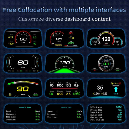 HUD, Проектор для лобового стекла автомобиля С3-BT