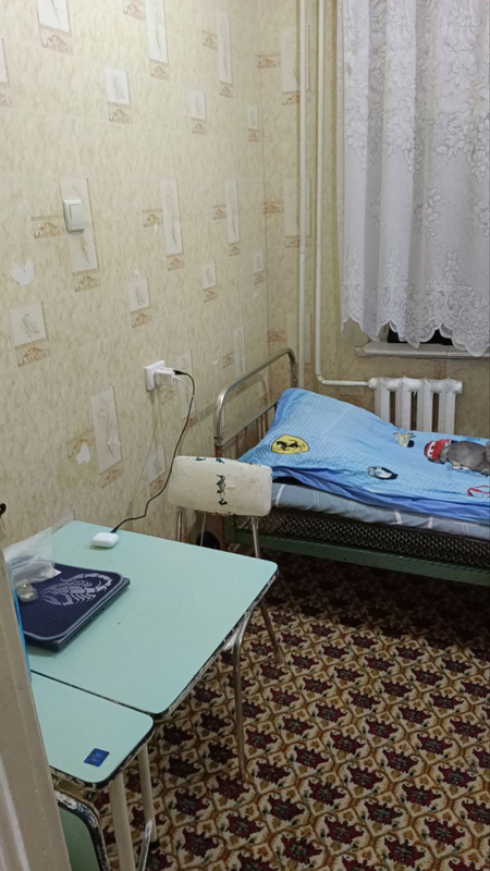 Аренда долгосрочная 1 переделена на 2 х комнатную