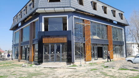Алюкабонд мантаж киламиз alukabond. Alikafon alupanel ustalalar