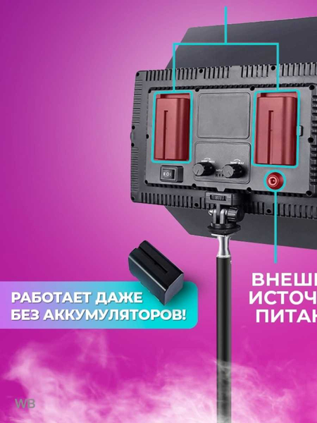 Led Lampa RGB Pro Led 600 / Светодиодная лампа