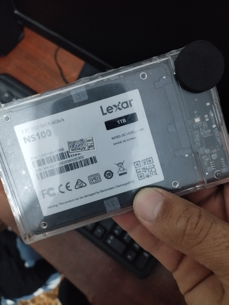 Lexar Ssd Sata 1Tr xolati ideal
