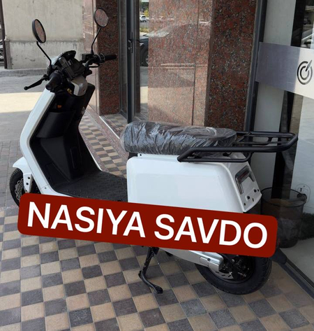 Nasiya savdo Elektro skuter 100km yuradi garantiya bor