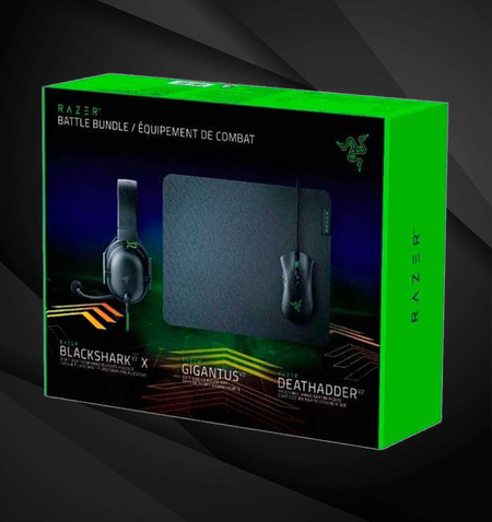 Razer battle bundle (DeathAdder V2 / BlackShark V2 X / Gigantus V)
