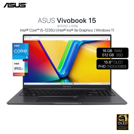 ASUS Vivobook 15 X1505Z Intel® Core™ i5-1235U 16/512GB 15,6