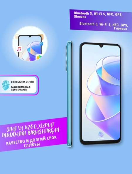 Honor x7a plus sotiladi. Holati zo'r