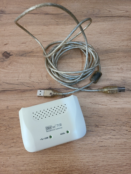 ADSL модем через USB кабел