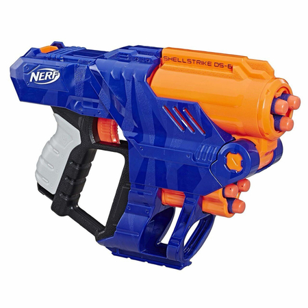 Nerf Shellstrike DS-6, в отличном состоянии