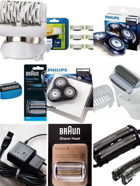 сменные головки для электробритвы Panasonic Philips Braun
