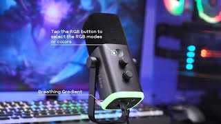 Динамический USB/XLR микрофон Fifine AM8 студийный можно сказать