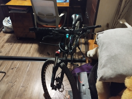 Велосипед MBF bike аллюминий  17