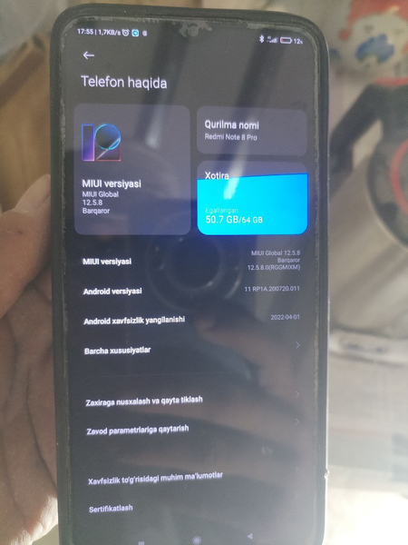 Redmi note 8 pro