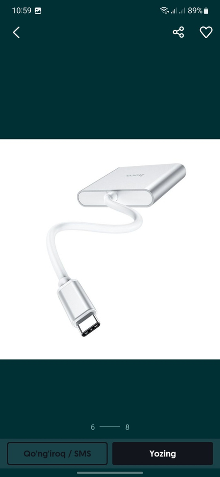 HOCO HB14 Easy use hub converter Type-C to USB3.0 + HDMI + PD compatib