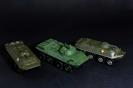 Игрушечные модели военной техники, масштаб 1:72. ф. Деагостини