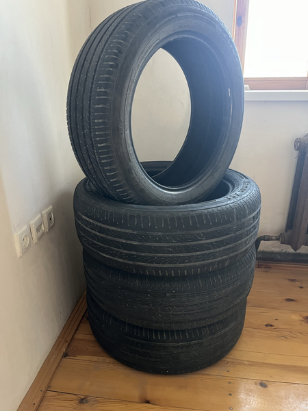 Автошины R18 215/55. Пробег 12 тыс. В хорошем состоянии. 30$. За 1- шт