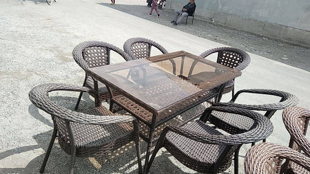 Ratan stol stullar