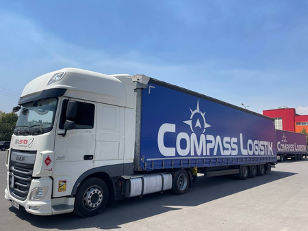 DAF XF EURO 6 + SCHMITZ прицеп  Сотилади