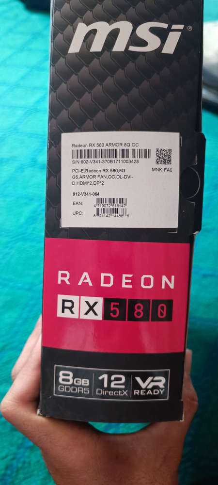 Videokarta RX 580 8 GB