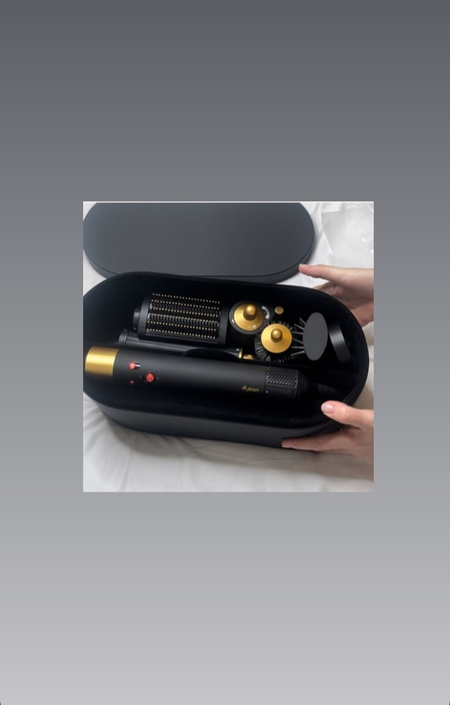 Styler Dyson airwrap long onyx gold