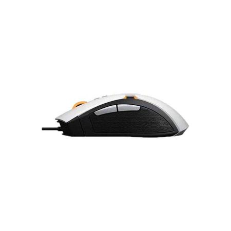 Игровая белая мышь с подсветкой RGB Durgod GM90 Nebula Black White