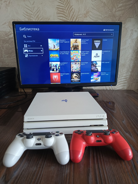 Ps4 PRO 1TB с топовые играми
