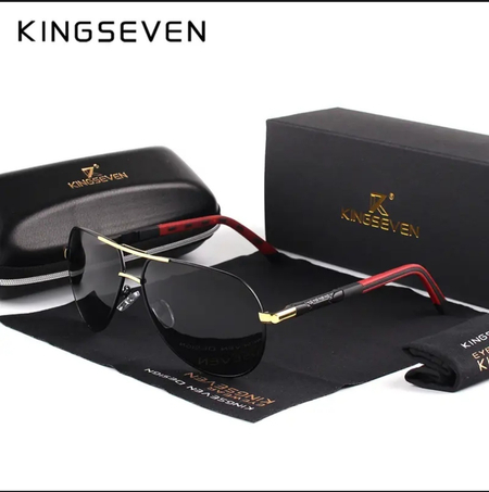 Kingseven Винтаж Алюминий солнцезащитные очки